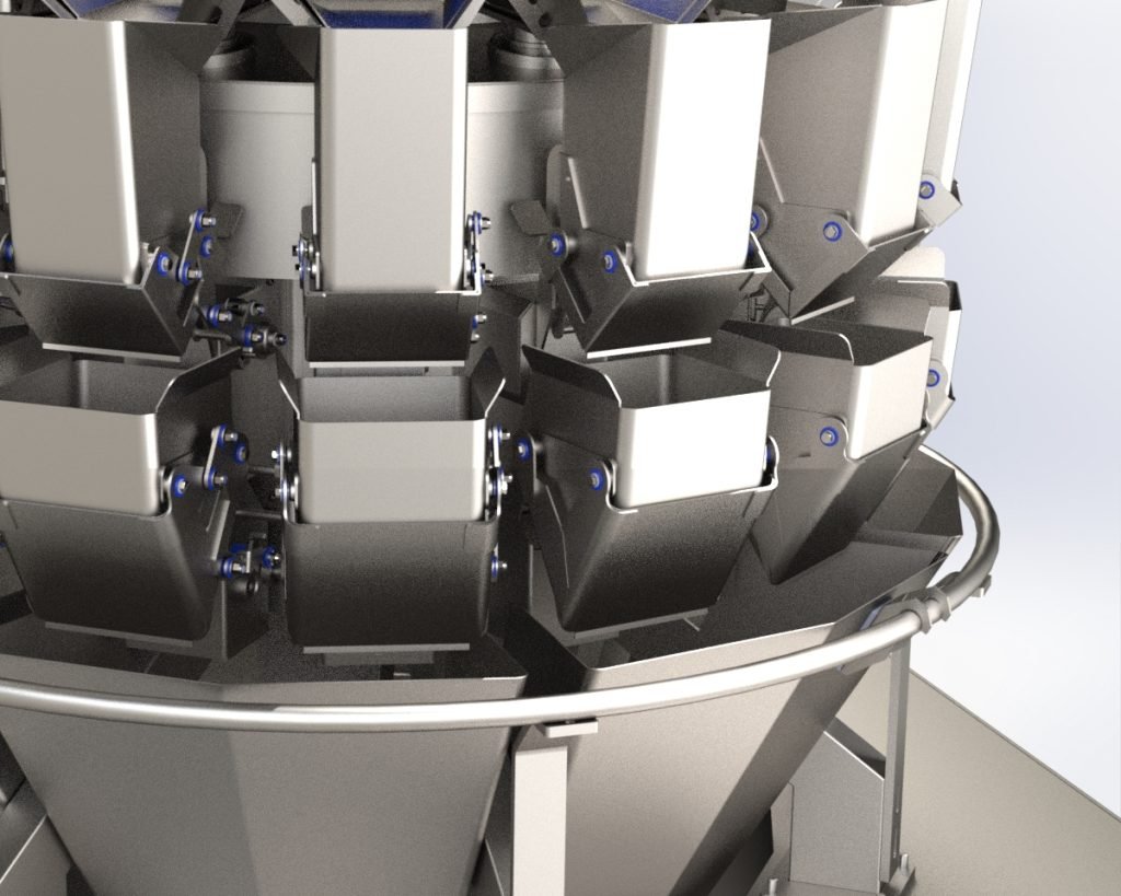 CR 10-18 SERMAX® Pesadora Multicabezal Circular – Sermax Scales ...